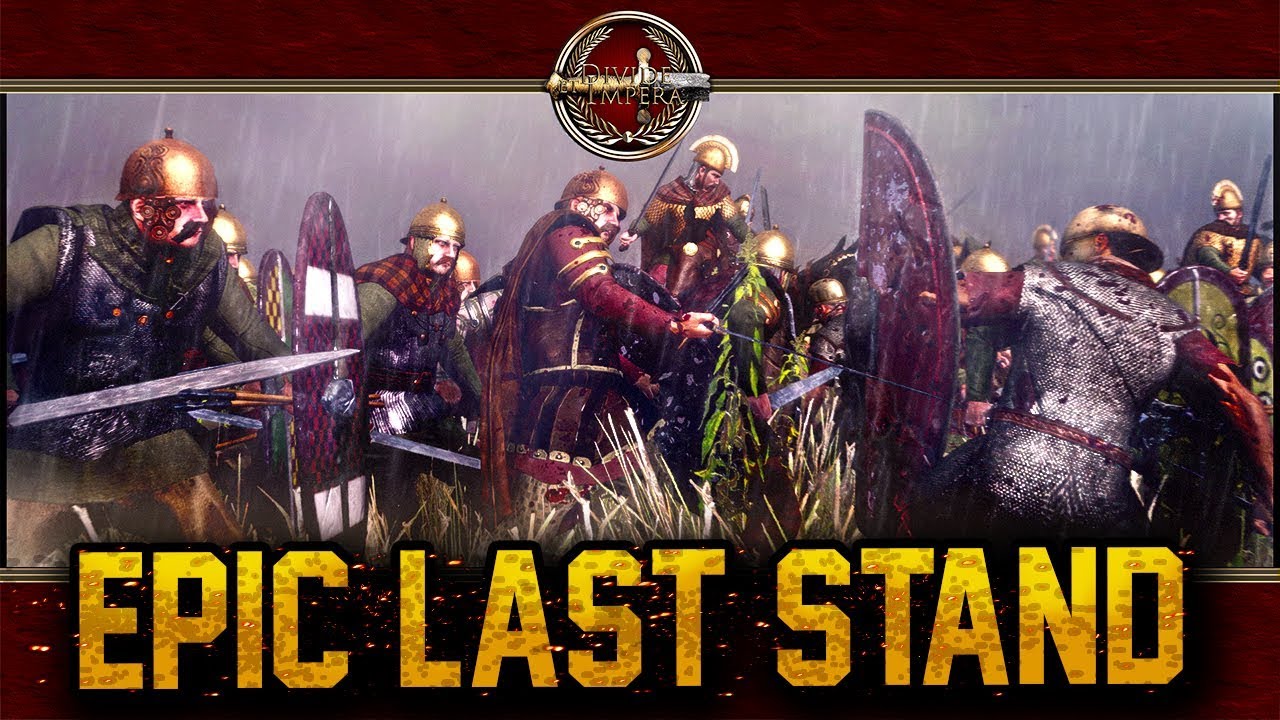 Massive Barbarian Last Stand Epic Battle - H2H - Divide Et Impera Total ...