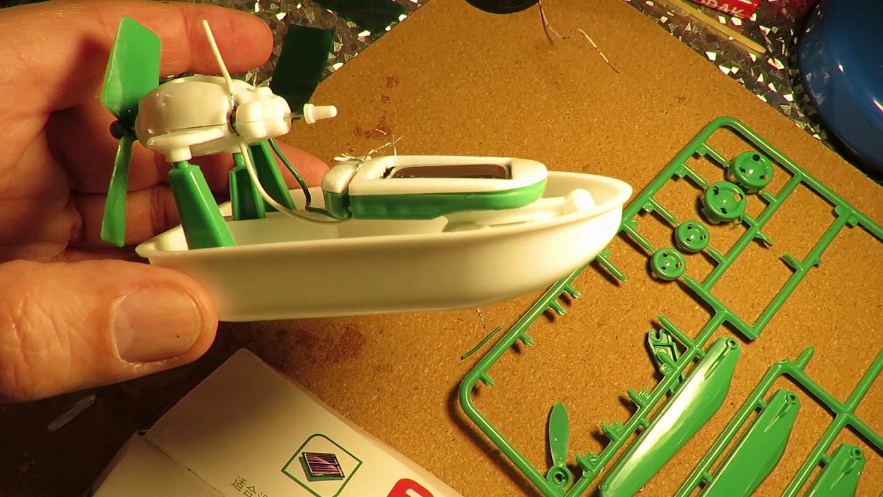 6 IN 1 educational solar kit - Fan Boat - YouTube