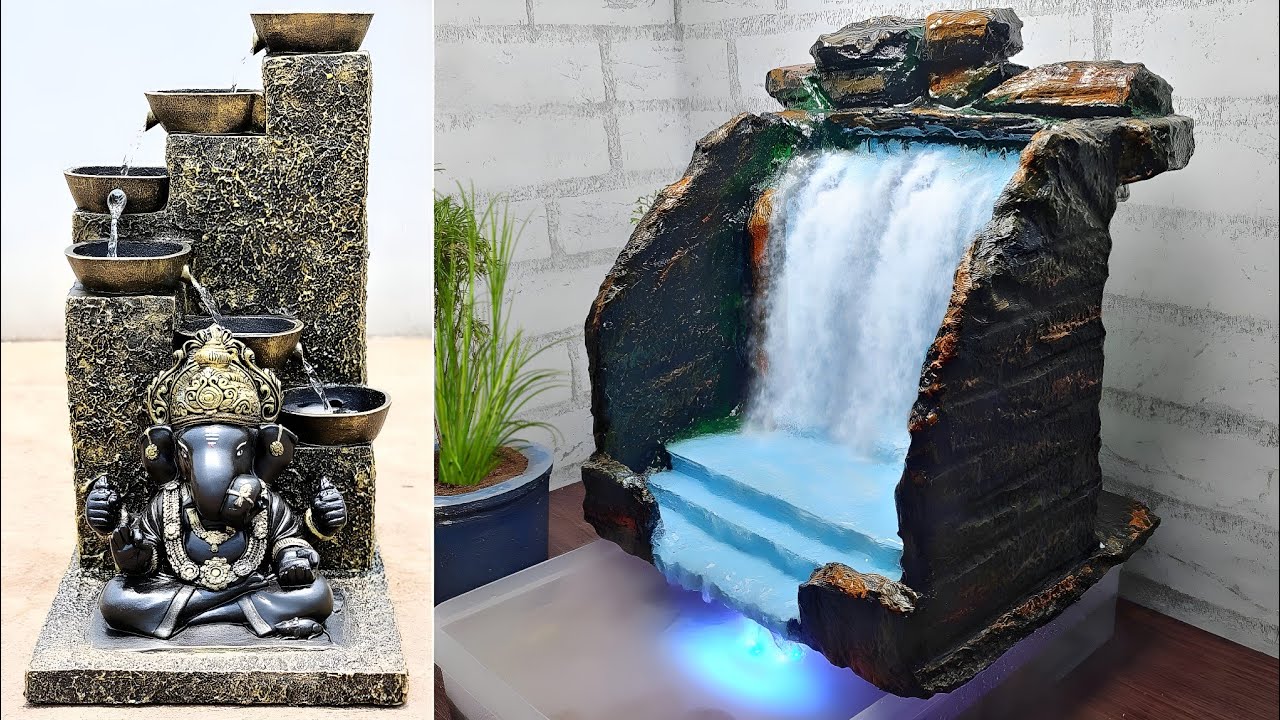 Amazing Beautiful Top 2 Indoor Tabletop Waterfall Fountains | How to ...