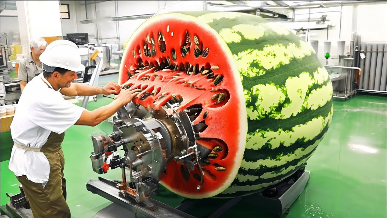 See how these machines work, I can't believe it. Incredible technology ...