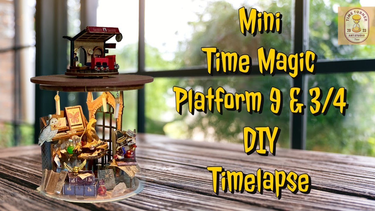 Mini Time Magic / Platform 9 & 3/4 DIY Timelapse - YouTube