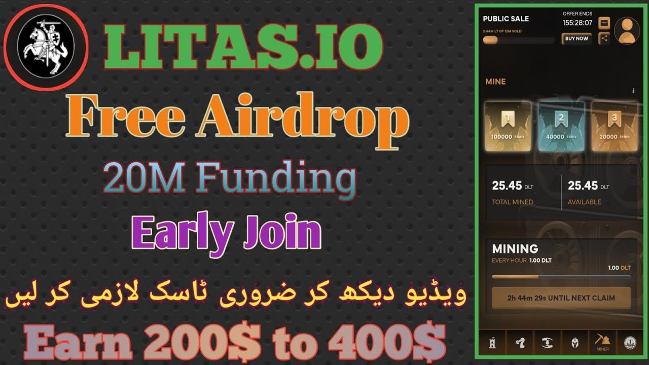 How To Join LITAS.IO Airdrop || LITAS.IO Full Overview || LITAS.IO Airdrop Complete Guide - YouTube