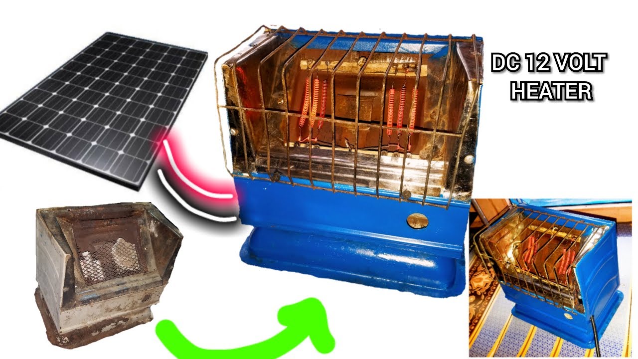 how to make a solar heater - YouTube