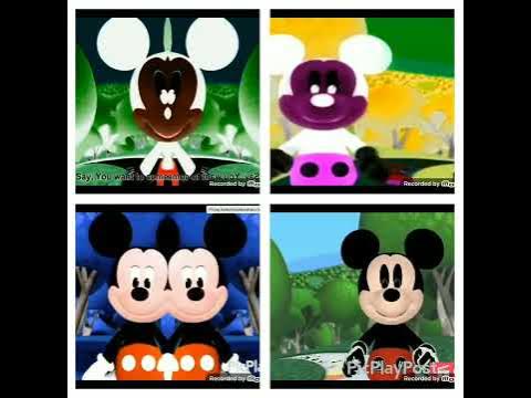 4 Mickey Mouse Clubhouse intro - YouTube