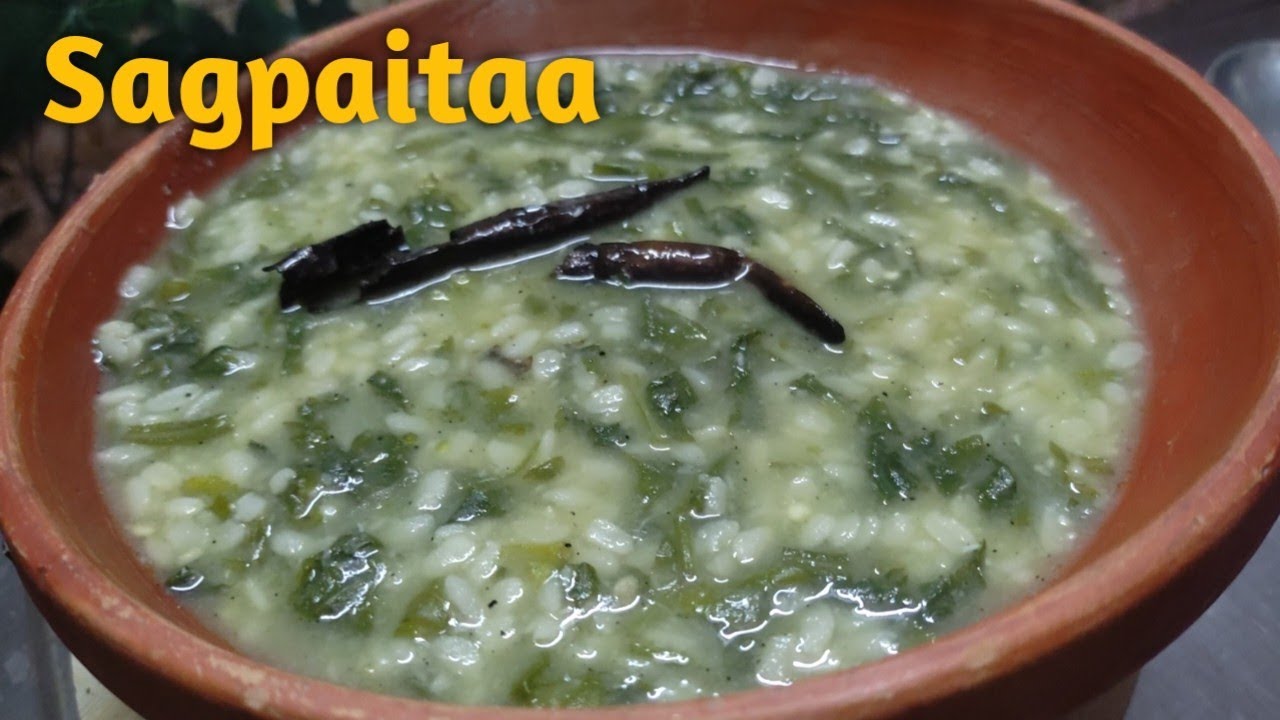 Sag paita Recipe/ Winter Special Recipe/ Daal Palak Ki Traditional ...