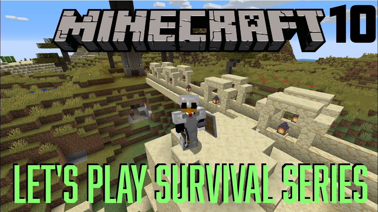 Minecraft Building Tutorial (Bridge in the Desert!) - Minecraft Let's ...