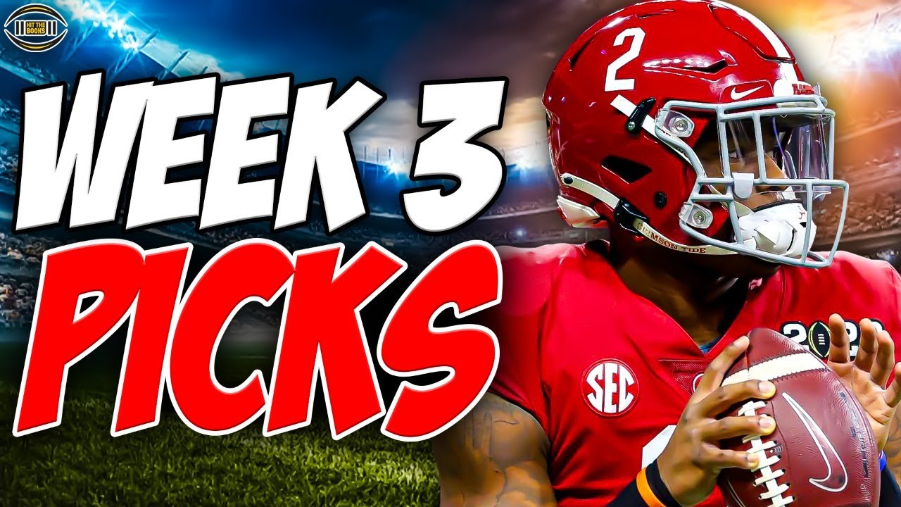 College Football Week 3 Best Bets | 2023/2024 NCAAF Picks and Preview ...