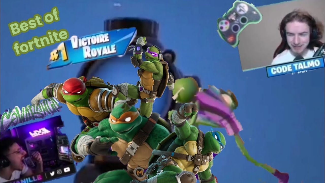 BEST OF FORTNITE 🟣 TMNT COLLAB FORTNITE 🐢🥳 - YouTube