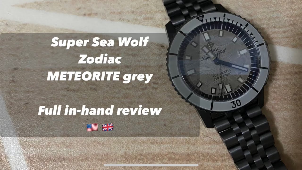 Full review Zodiac Meteorite Super Sea Wolf grey ZO9292 - a very ...