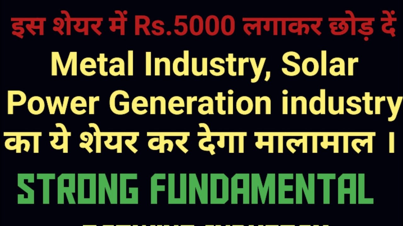 Best Share to invest|Fundamental Strong|Undervalued|High Returns|Small ...