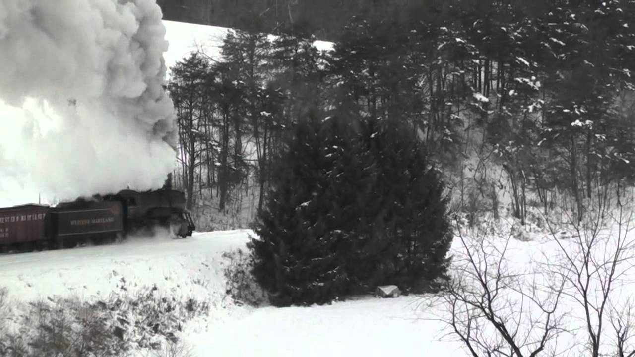 HD: Western Maryland 734 Winter Spectular! - YouTube