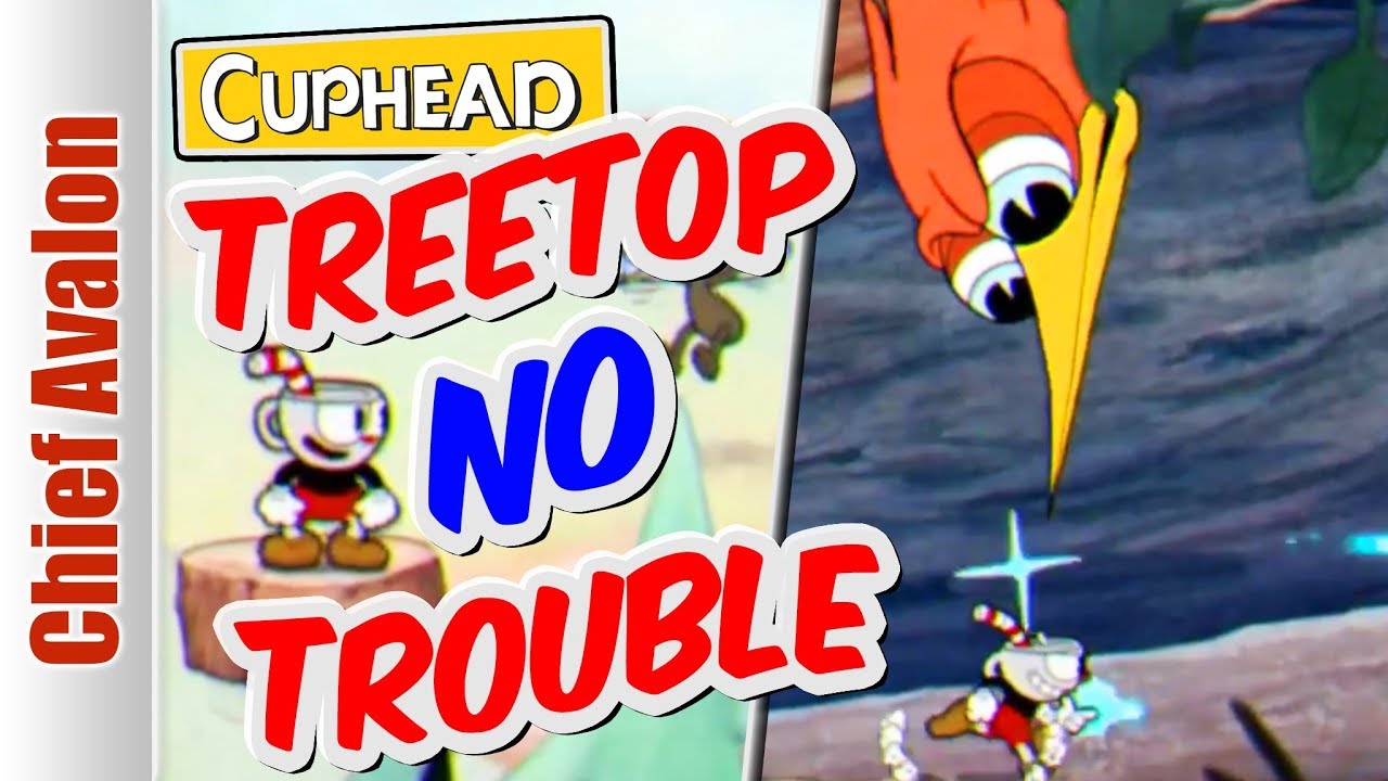 CUPHEAD TREETOP TROUBLE SPEED RUN - WORLD 1 (Episode #7) - YouTube