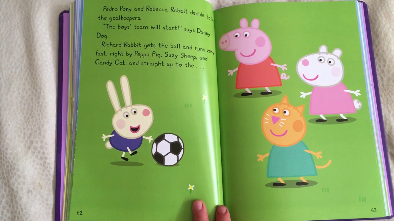 Peppa Pig Peppa Plays Soccer Story Time - YouTube