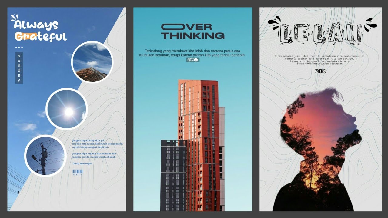 Tutorial Typography untuk Pemula yang mudah #instagram#typography#story - YouTube