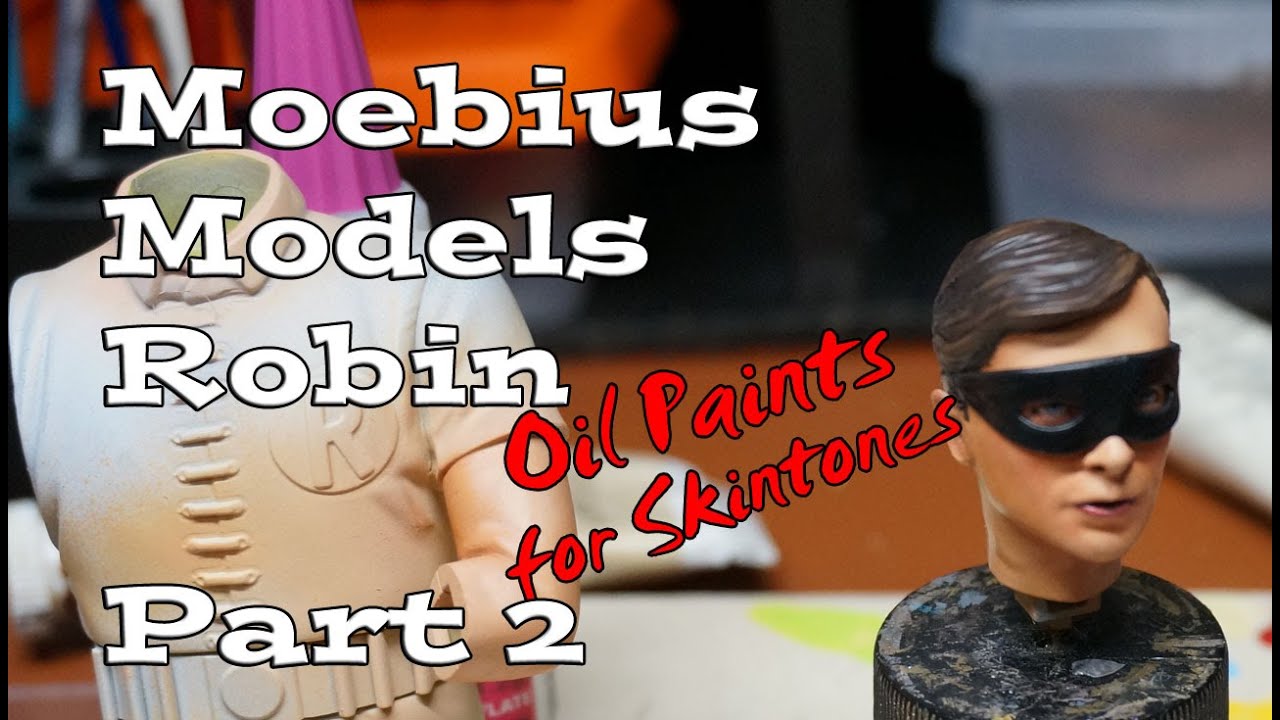 Painting Robin - Batman Moebius Models Kit Part 2 - YouTube