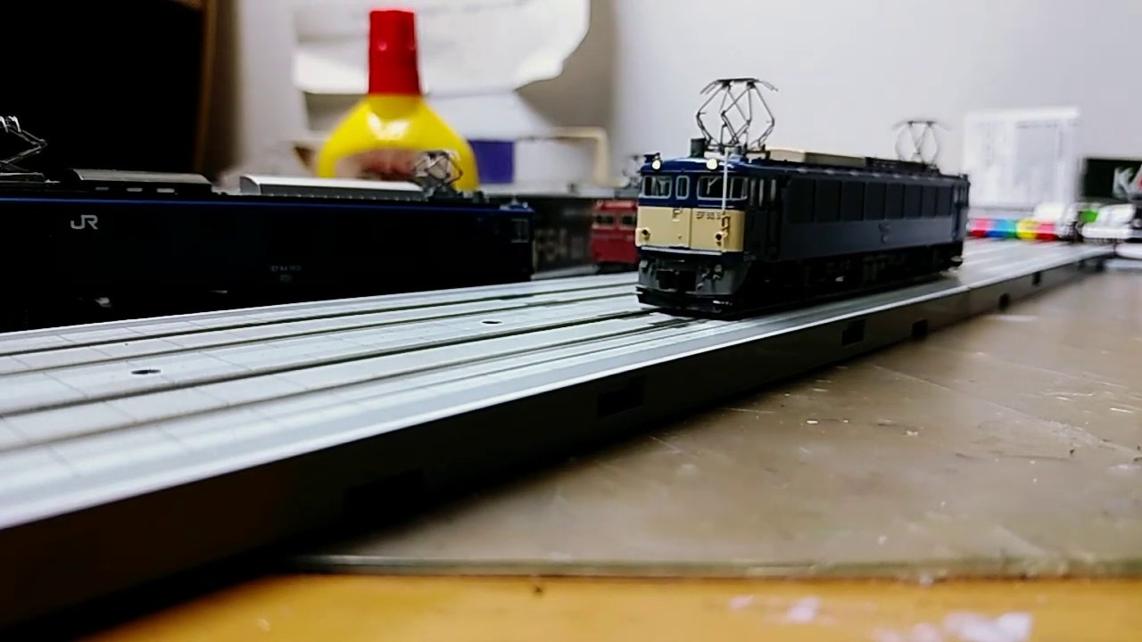 KATO製 EF62 54 常点灯化 - YouTube