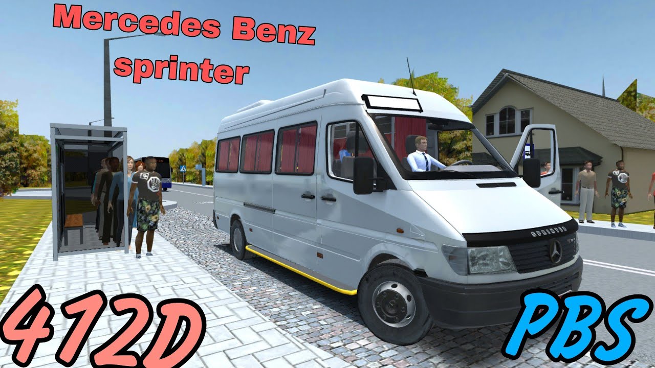 MERCEDES SPRINTER 412D ДЛЯ PBS - YouTube