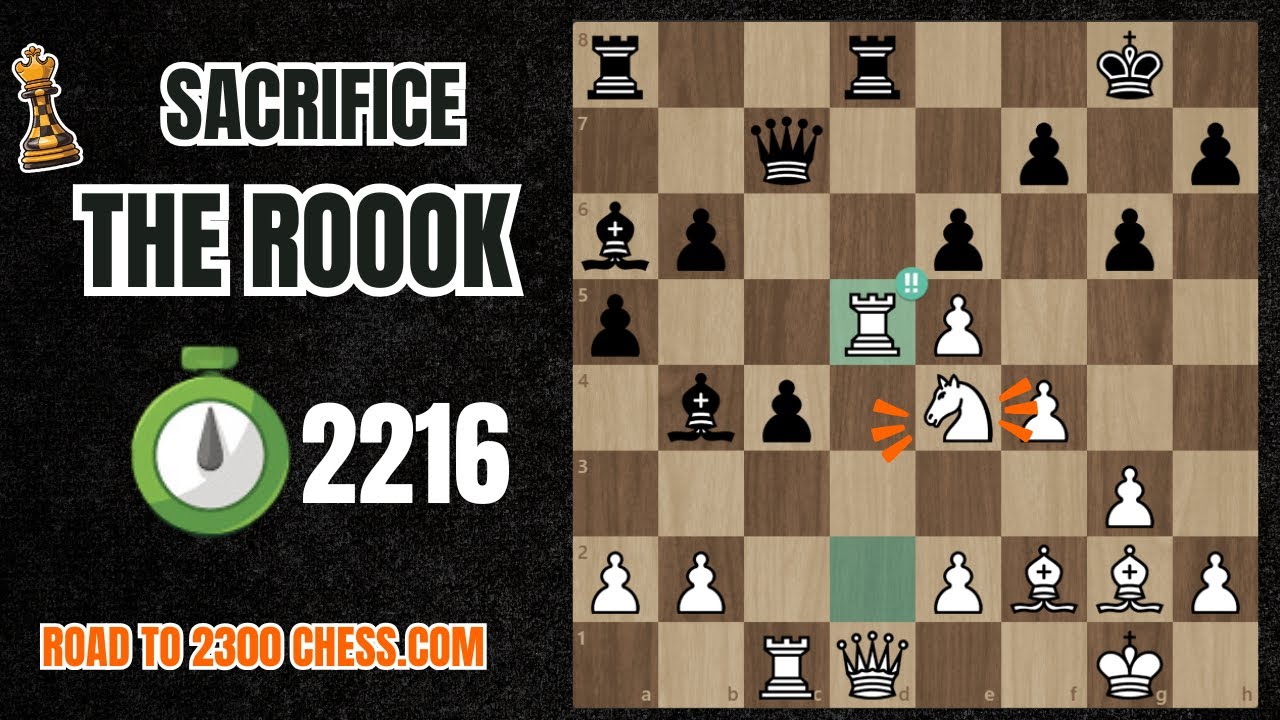 I MADE A BRILLIANT MOVE | 2300 Chess.com Rapid Grind - YouTube