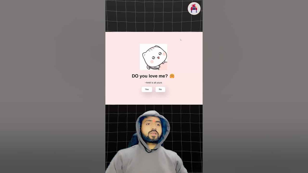 Built a Website to Impress My Crush! 💻 ️ | HTML, CSS & JavaScript Tutorial #sunfiresensei # ...