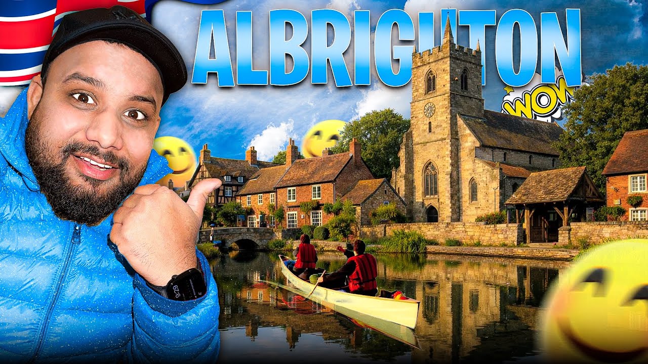 UK ka Hidden Village 😍 | Albrighton Village Wolverhampton 🇬🇧 | Indian ...