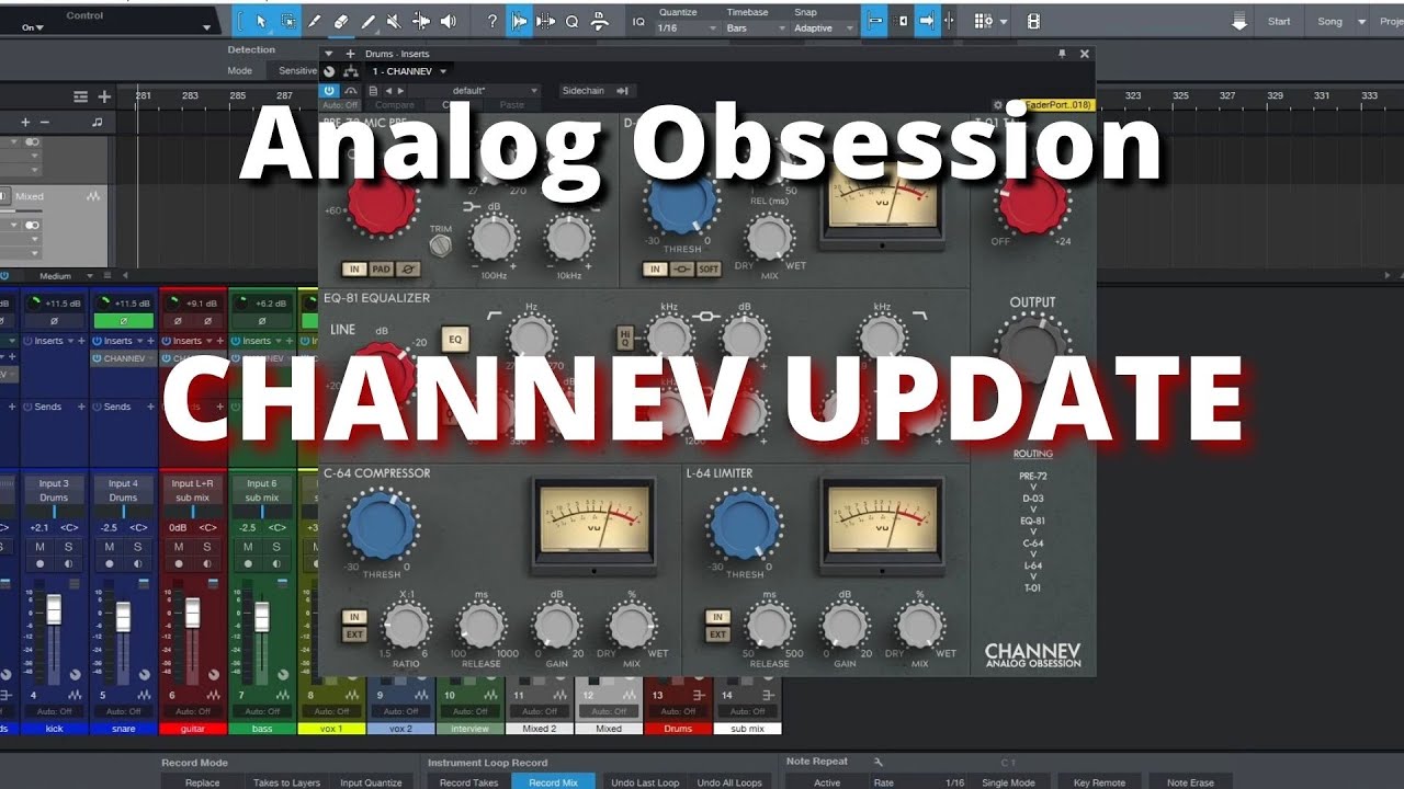 Analog Obsession CHANNEV 1.3 Update - YouTube
