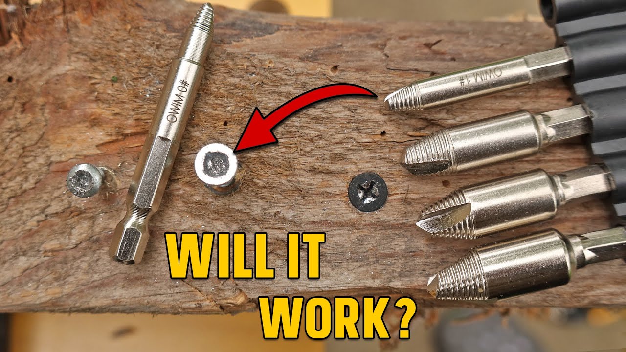 HSS Screw Extractor Bits - Damaged Screw Extractor Drill Bits ...