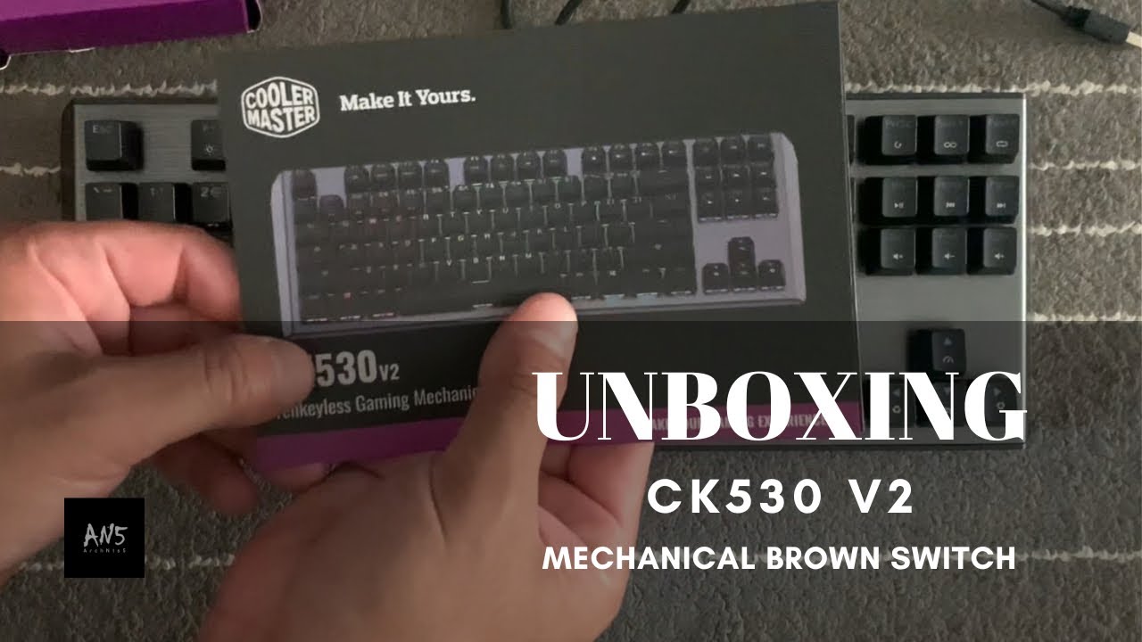Unboxing | Cooler Master CK530 V2 Keyboard – RGB Lighting & Mechanical ...
