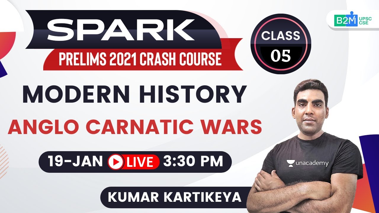 L5: Anglo Carnatic Wars | Modern History | Inspire | UPSC CSE 2021 ...