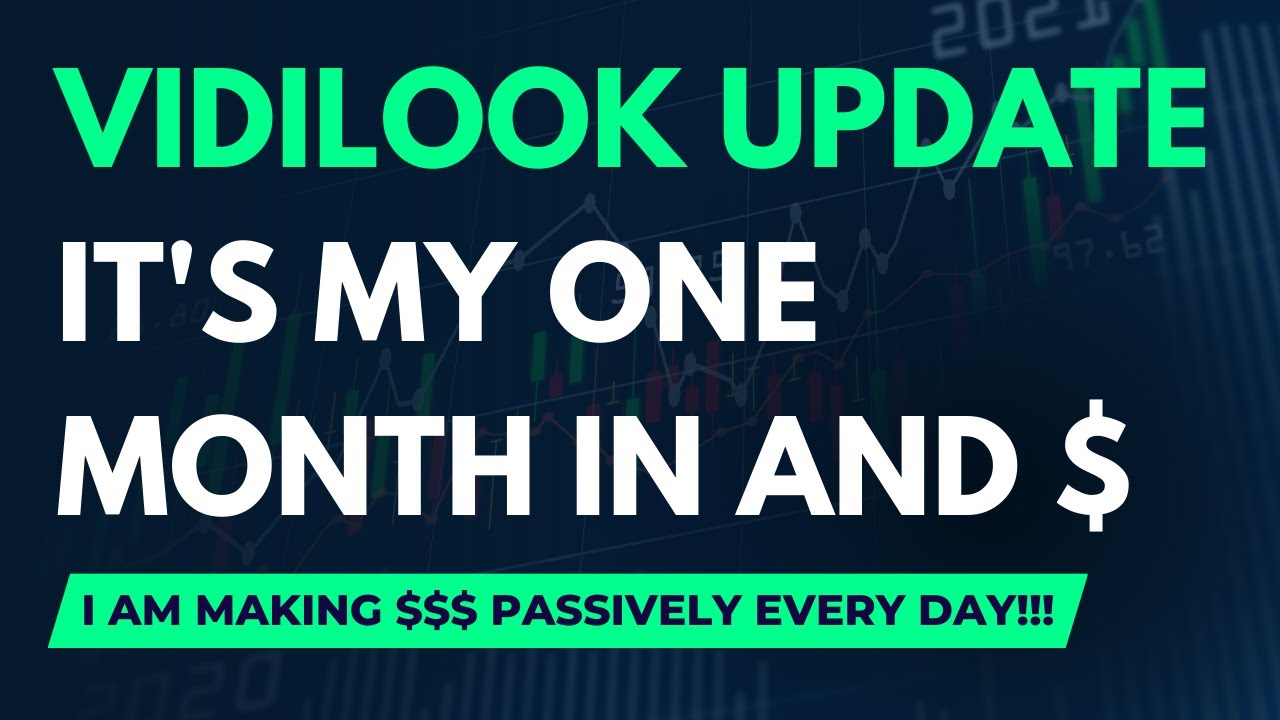 VIDILOOK UPDATE!!! VIDILOOK, my ONE MONTH anniversary!!! How I AM ...