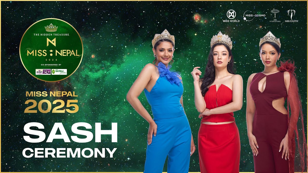 The Hidden Treasure- MISS NEPAL 2025 SASH Ceremony - YouTube