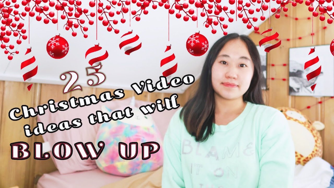 25 Christmas video ideas that will blow up - YouTube