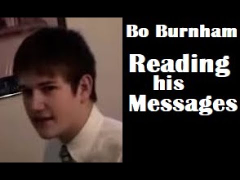 Bo Burnham | Reading his Messages - YouTube