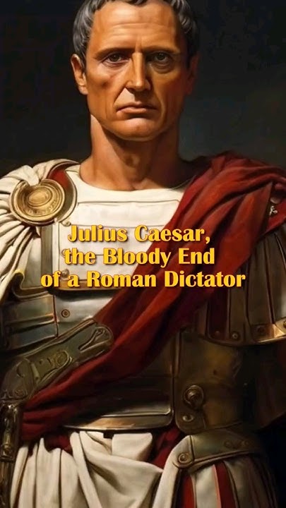 Julius Caesar: the Bloody End of a Roman Dictator - YouTube