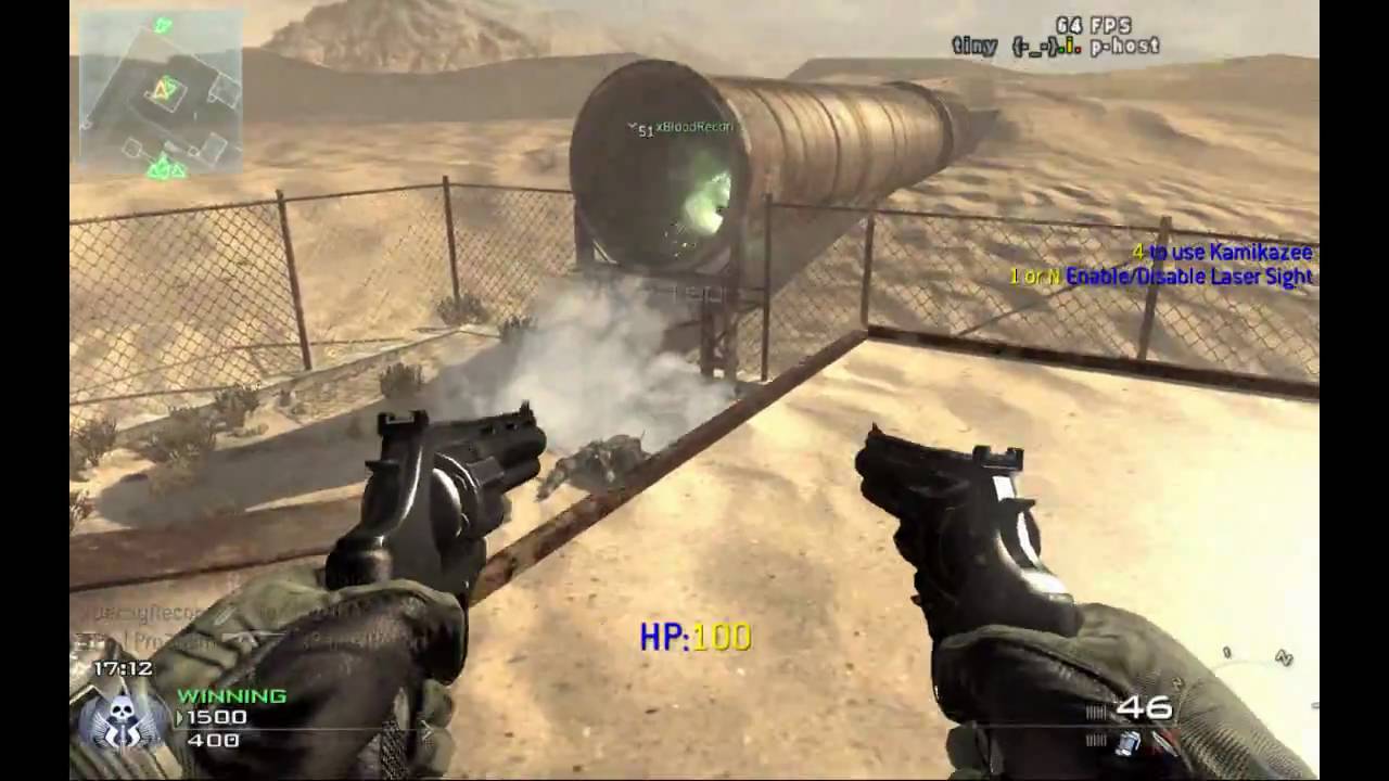 zombies mod modern warfare 2 with riot shield - YouTube