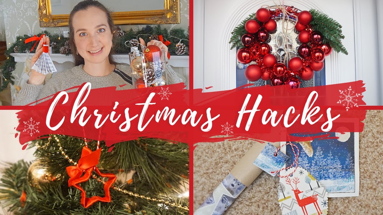 EASY CHRISTMAS HACKS 2020 | MY BEST HACKS & DIY CHRISTMAS DECORATIONS ...
