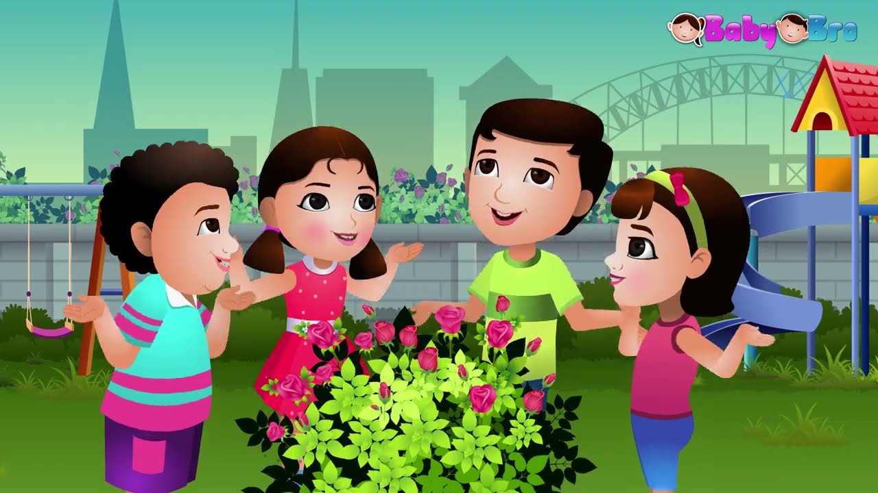 Ringa Ringa Roses - Rhymes for Kids | English Rhymes For Kids | Baby ...