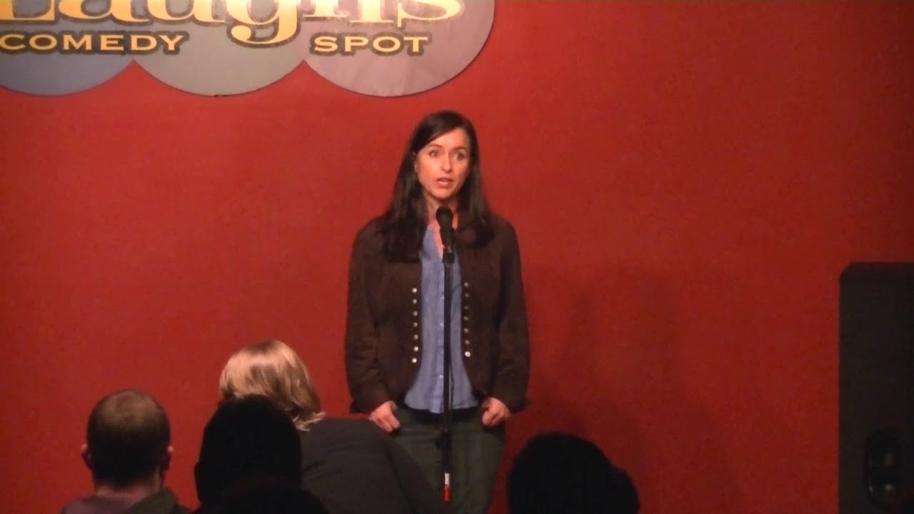 Meaghan Gross first time on stage @ Laughs Totem Lake 2014 - YouTube