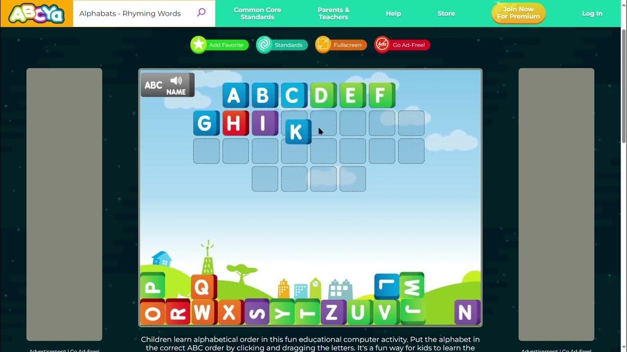 Alphabetical Order Learn to Put Things in ABC Order • ABCya! - YouTube