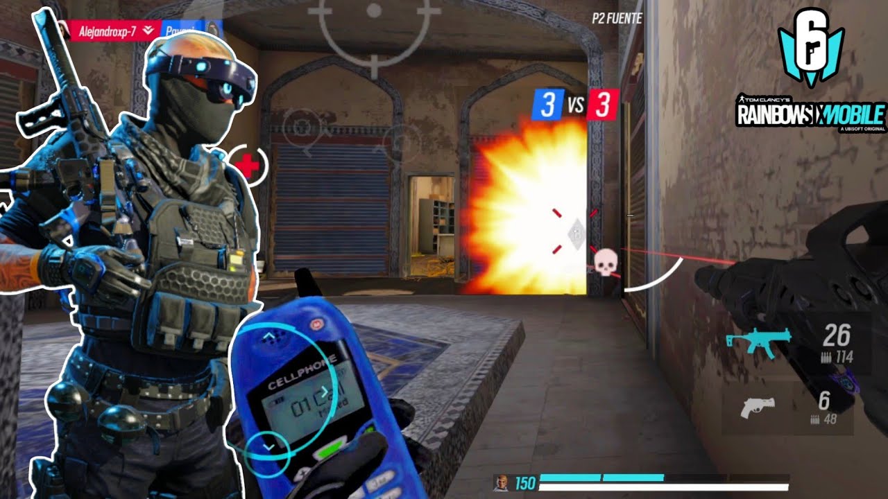 La C4 contra LA LATENCIA! 😨 Rainbow Six Mobile R6M - YouTube