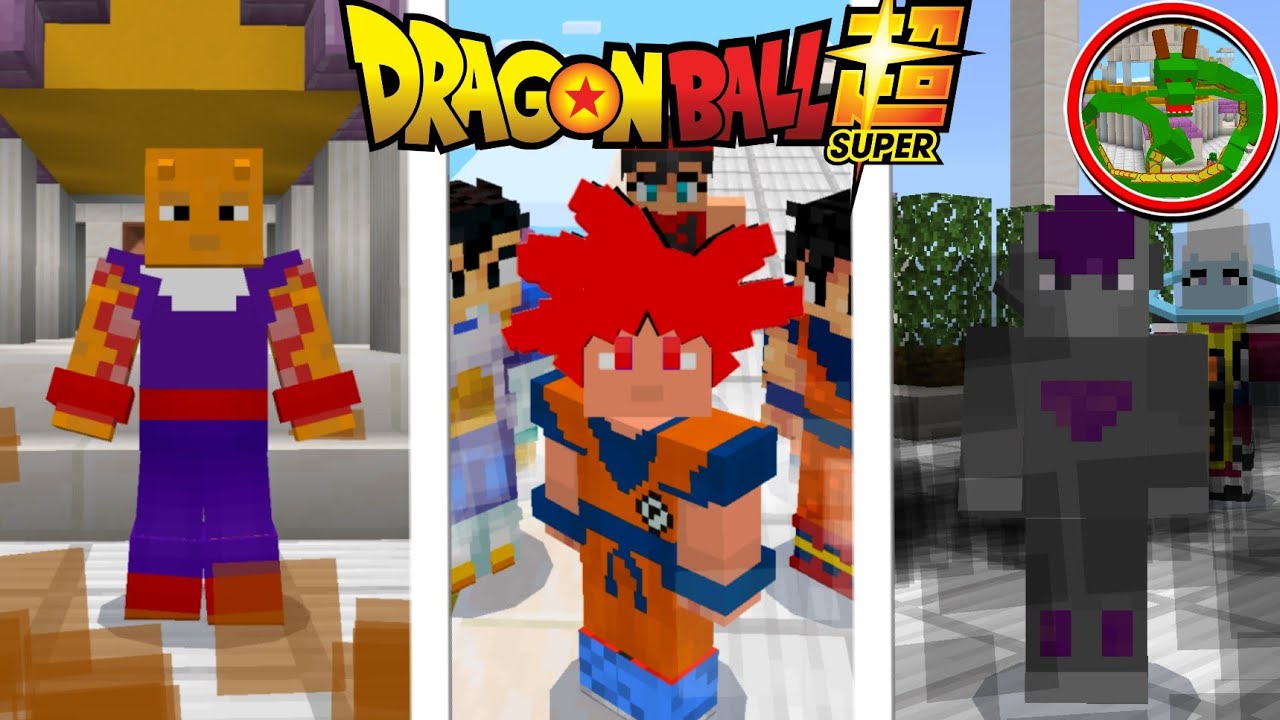 Essa Addon de Dragon Ball Atualizou e Ficou Muito Boa para Minecraft Pe ...