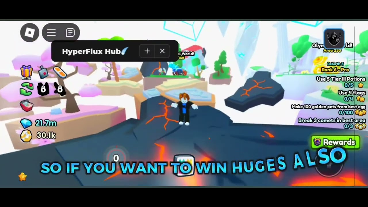 HyperFlux Hub OP FEATURES ps99 - YouTube