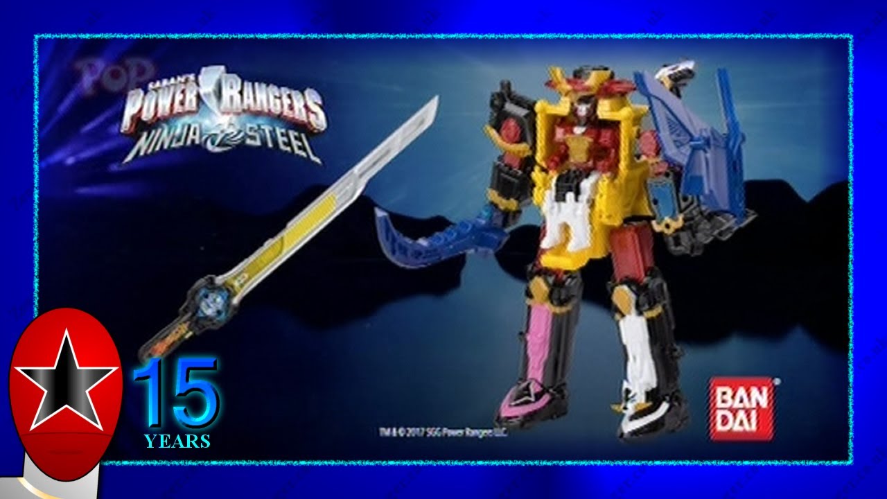 Power Rangers Ninja Steel UK Toy Promo 3 - Sword & Megazord - YouTube