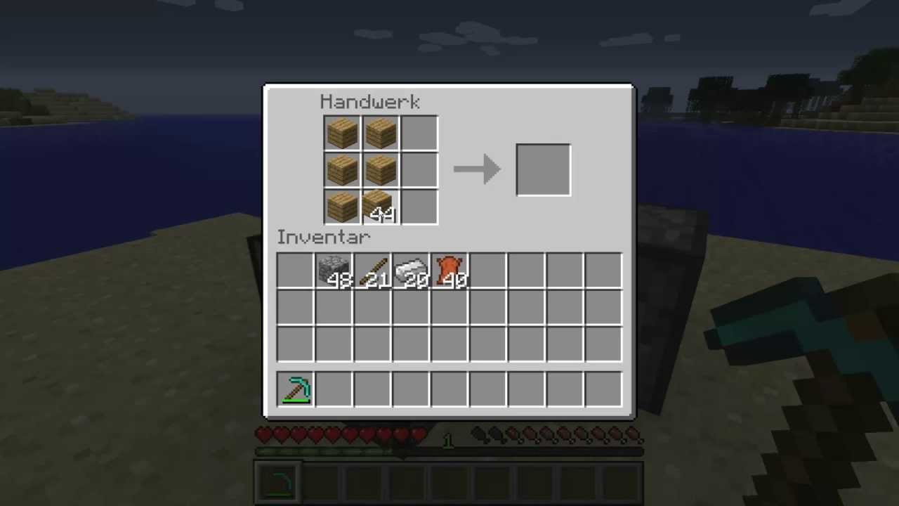 How To Minecraft - Wooden Door - YouTube