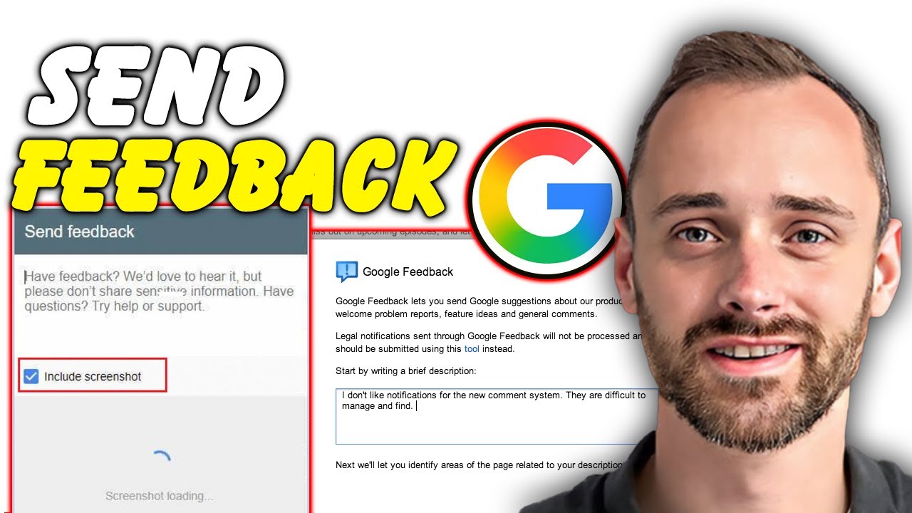 How To Send Feedback To Google Support | Quick Guide - YouTube