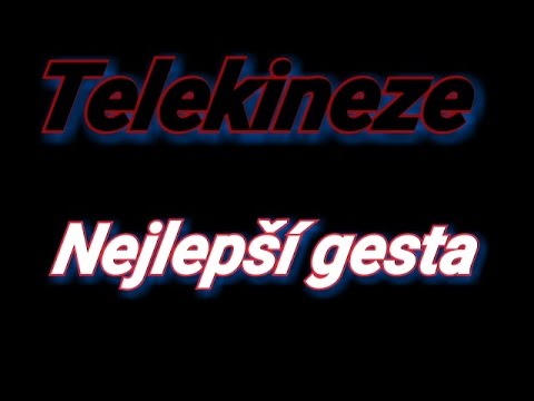 Telekineze; Nejlepší gesta - YouTube