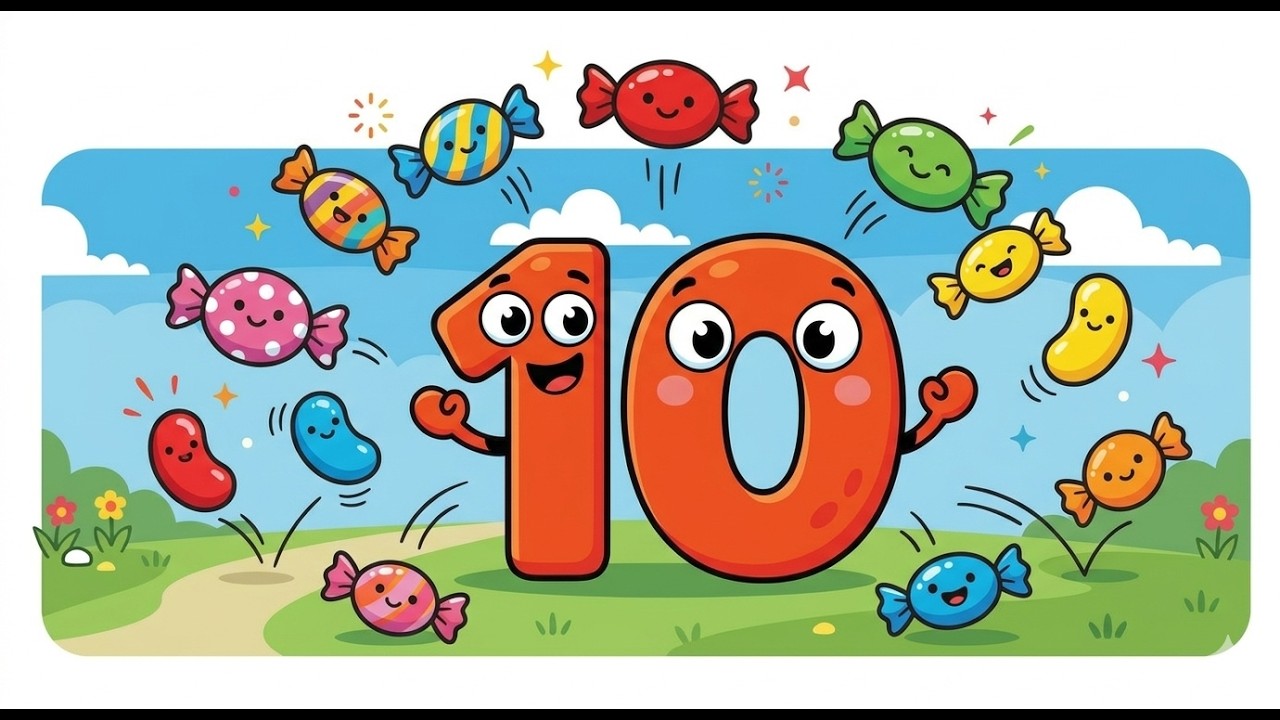 Learn Numbers 1–10 | Counting for Kids | Fun Cartoon Animation for ...