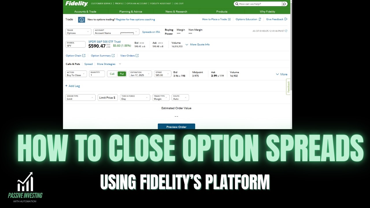 How to Close Vertical Option Spreads on Fidelity: A Step-by-Step Guide ...