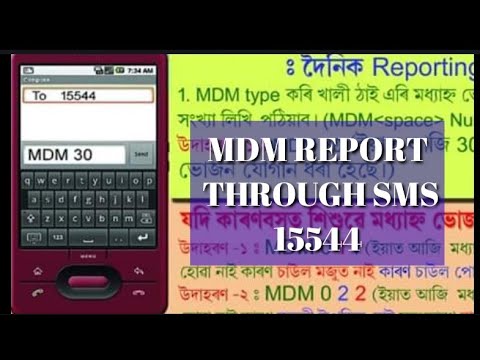 MDM report through SMS. MDM report daily. How to send SMS daily report ...