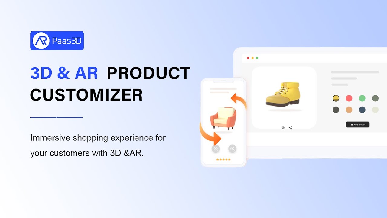 Empower an immersive shopping experience for your eCommerce with Paas 3D & AR - YouTube