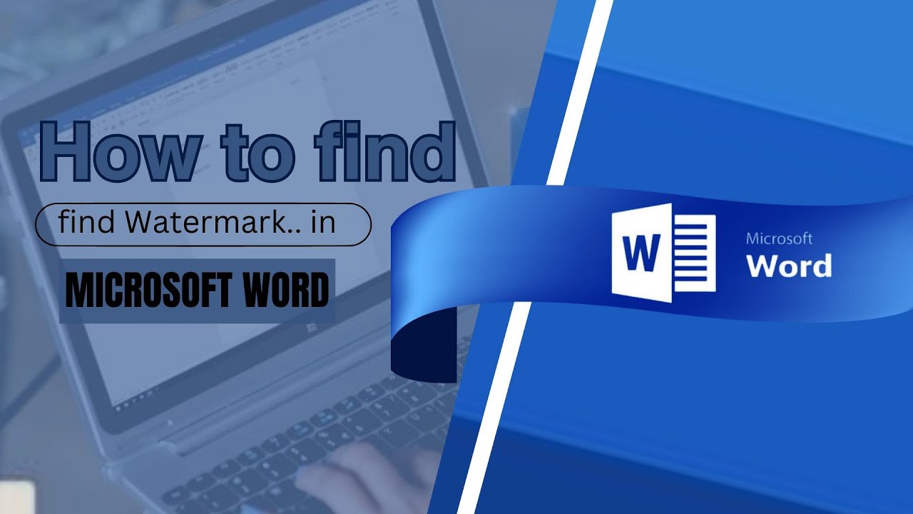 How to find Watermark, Page Color, Page Boarders, Page Number Headers ...